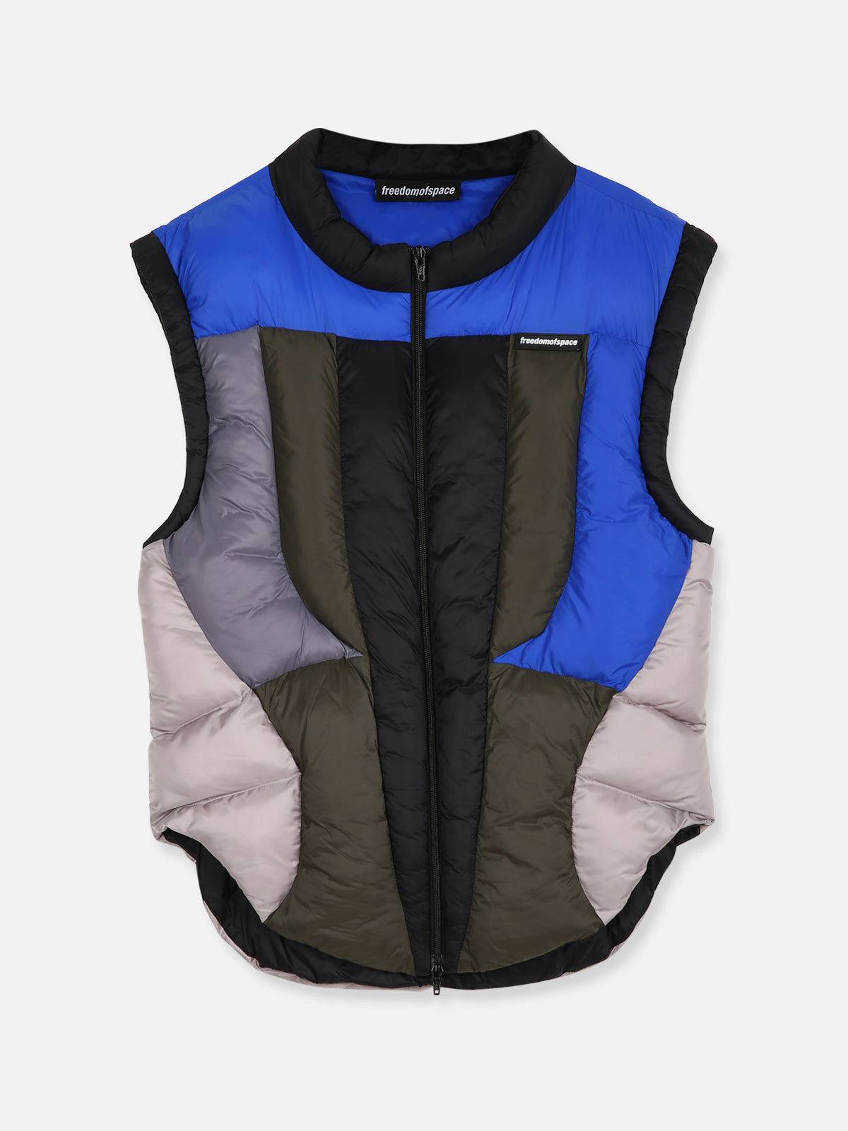 COLORBLOCK PUFFER VEST – Freedom of Space International